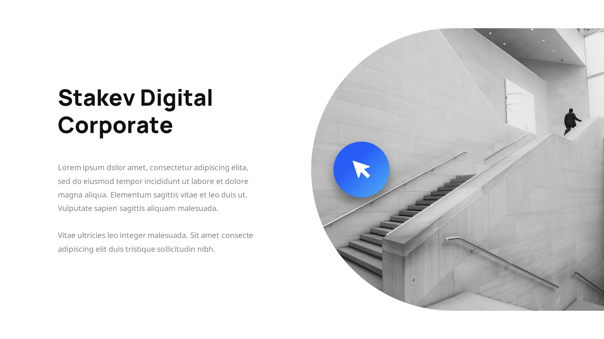 Stakev - Pitch Deck Modern PowerPoint Template, Presentation Templates