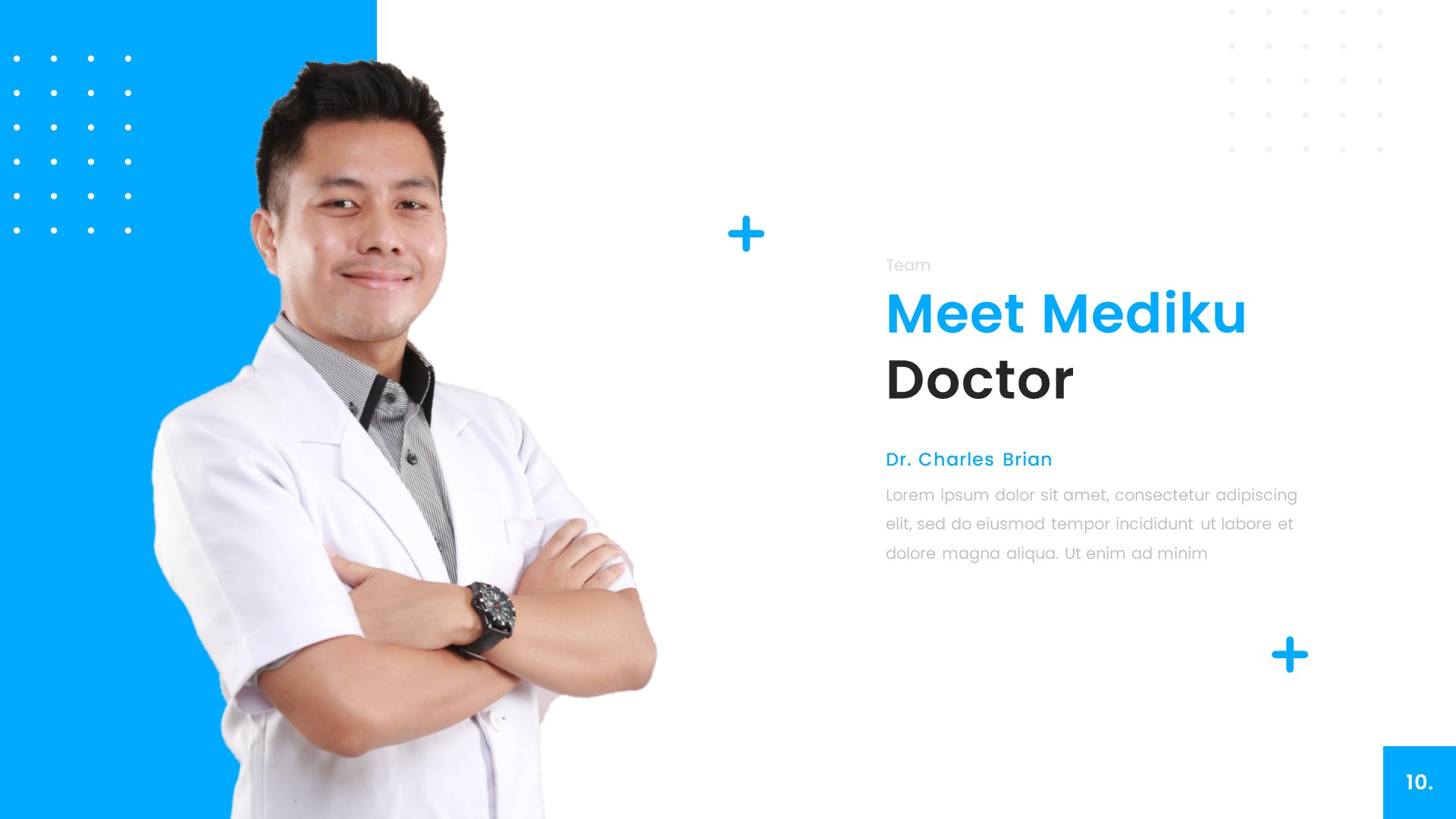 Mediku - Medical Presentation Google Slides Template by SlideShoot