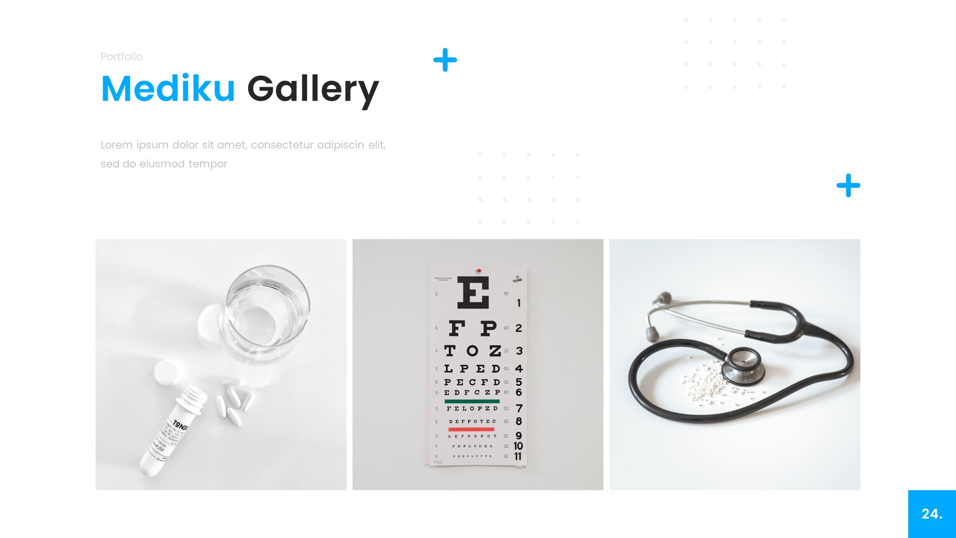 Mediku - Medical Presentation Google Slides Template by SlideShoot