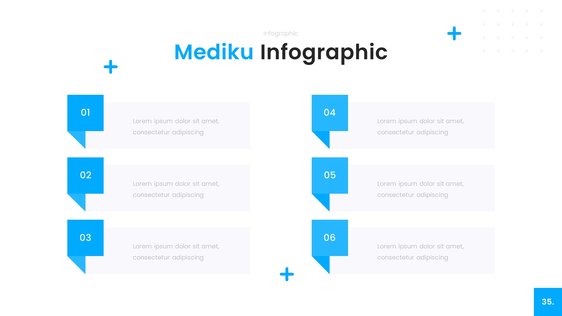Mediku - Medical Presentation PowerPoint Template, Presentation Templates