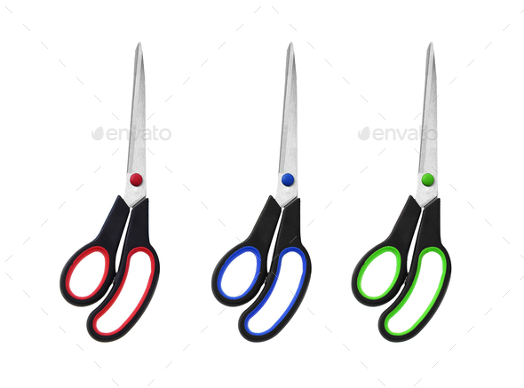 colorful scissors Stock Photo by ozaiachin | PhotoDune