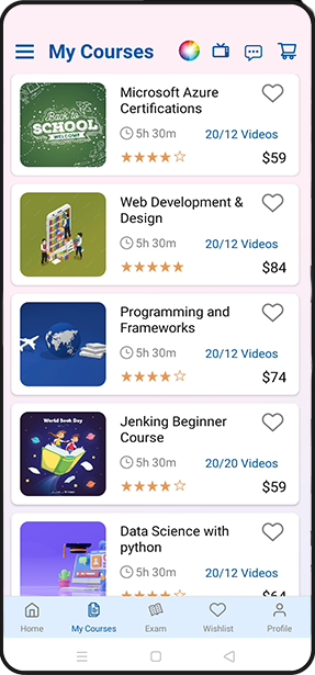 Valux LMS - React Native Learning Management Template for Android and ...