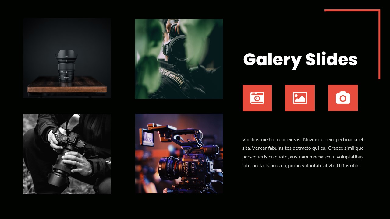 Camrol - Photography Portfolio Google Slides Template, Presentation ...