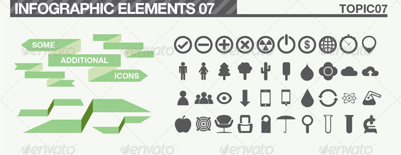 Simple Infographic Elements, Infographics | GraphicRiver