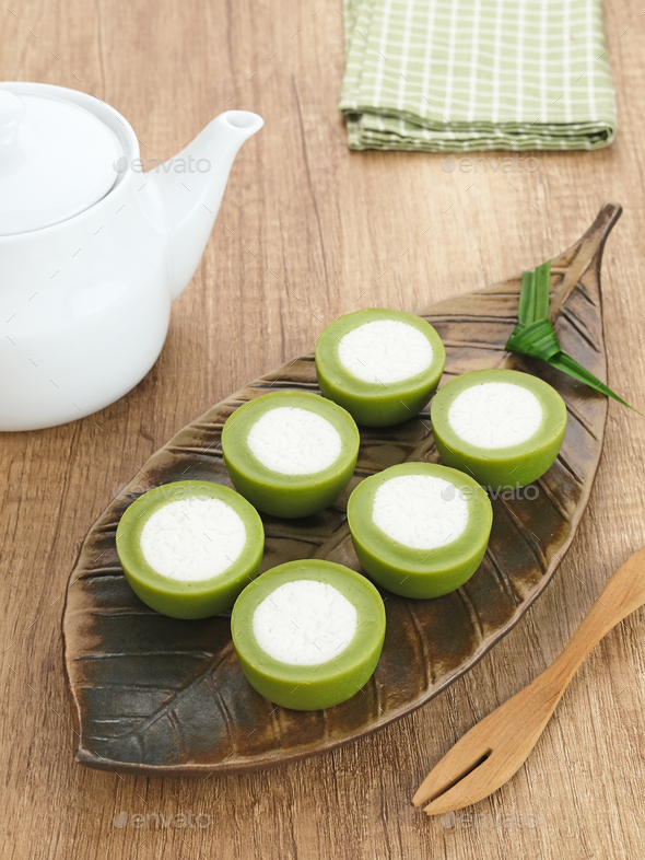 Kue Nona Manis, traditional Indonesian cake Stock Photo by tyasindayanti