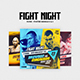 Fight Night Flyer/Poster Bundle - 3 in 1, Print Templates | GraphicRiver