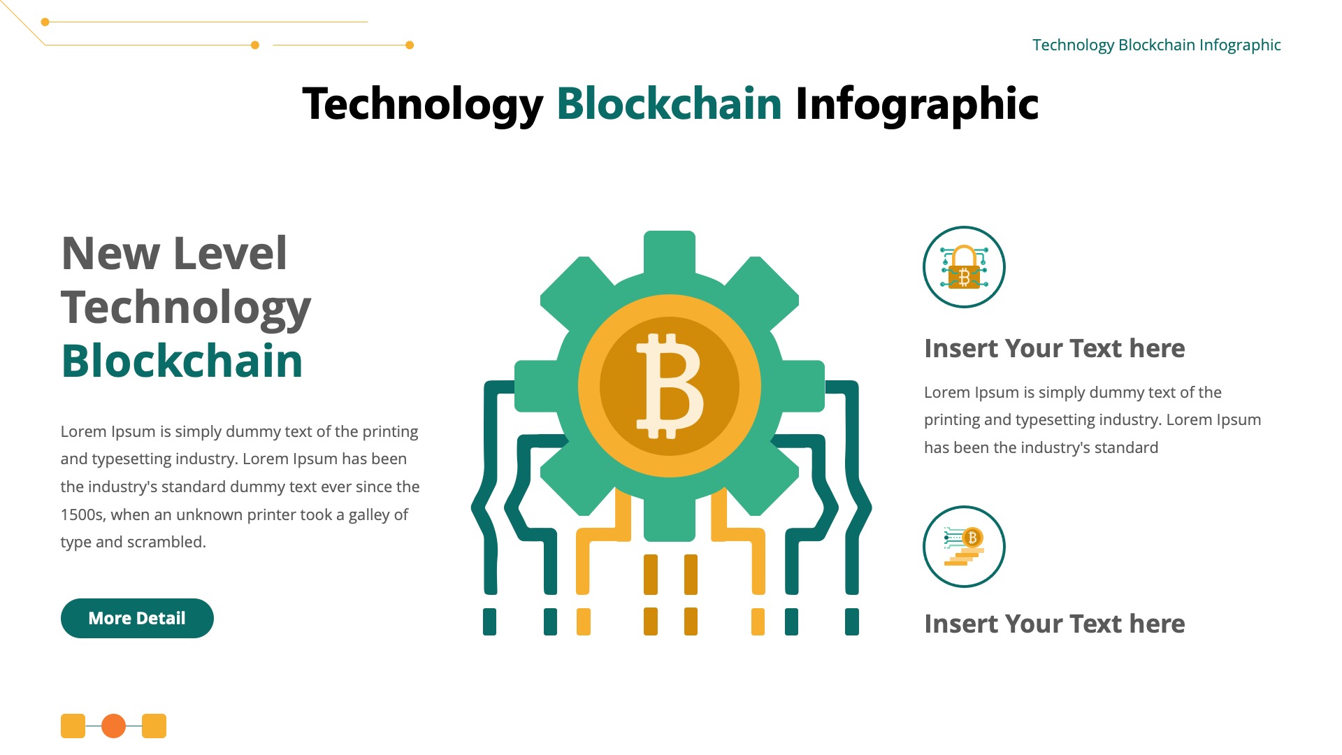 Blockchain Presentation Infographic PowerPoint, Presentation Templates