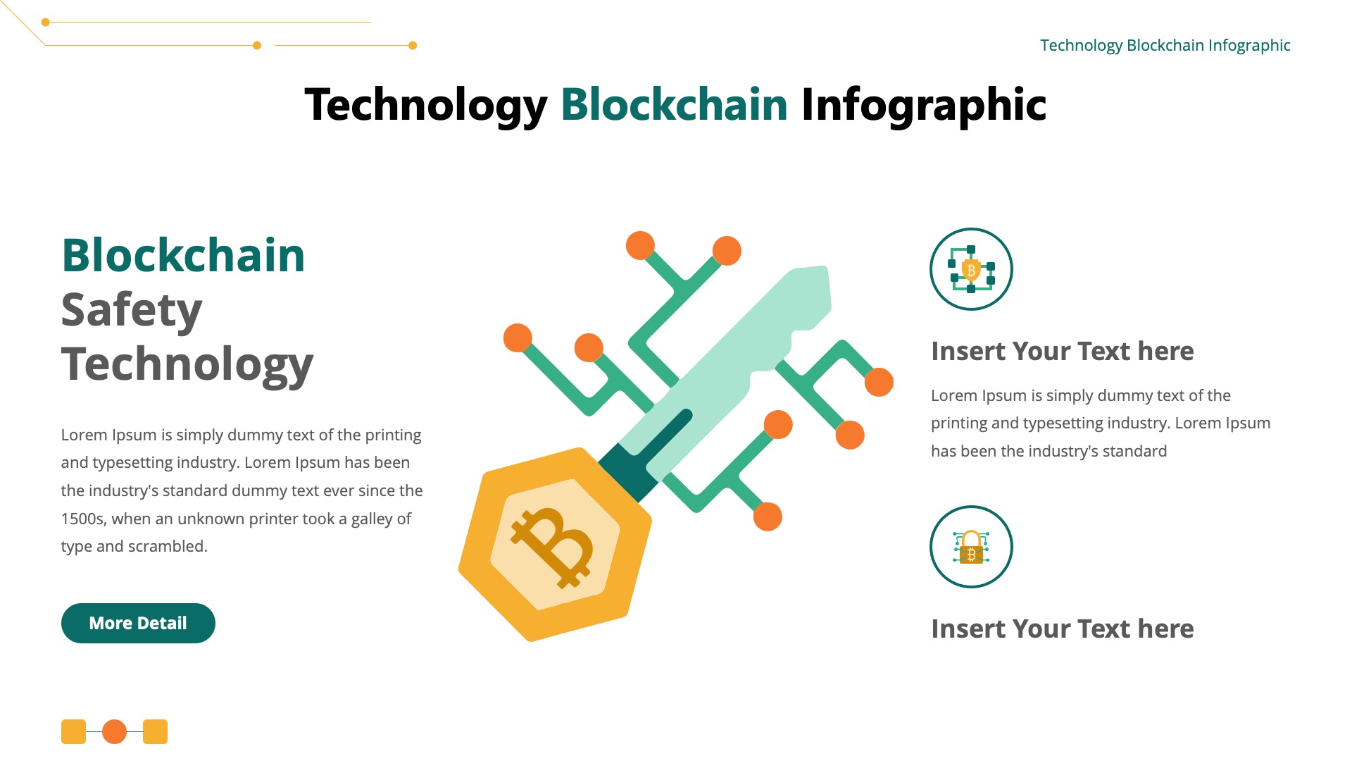 Blockchain Presentation Infographic PowerPoint, Presentation Templates