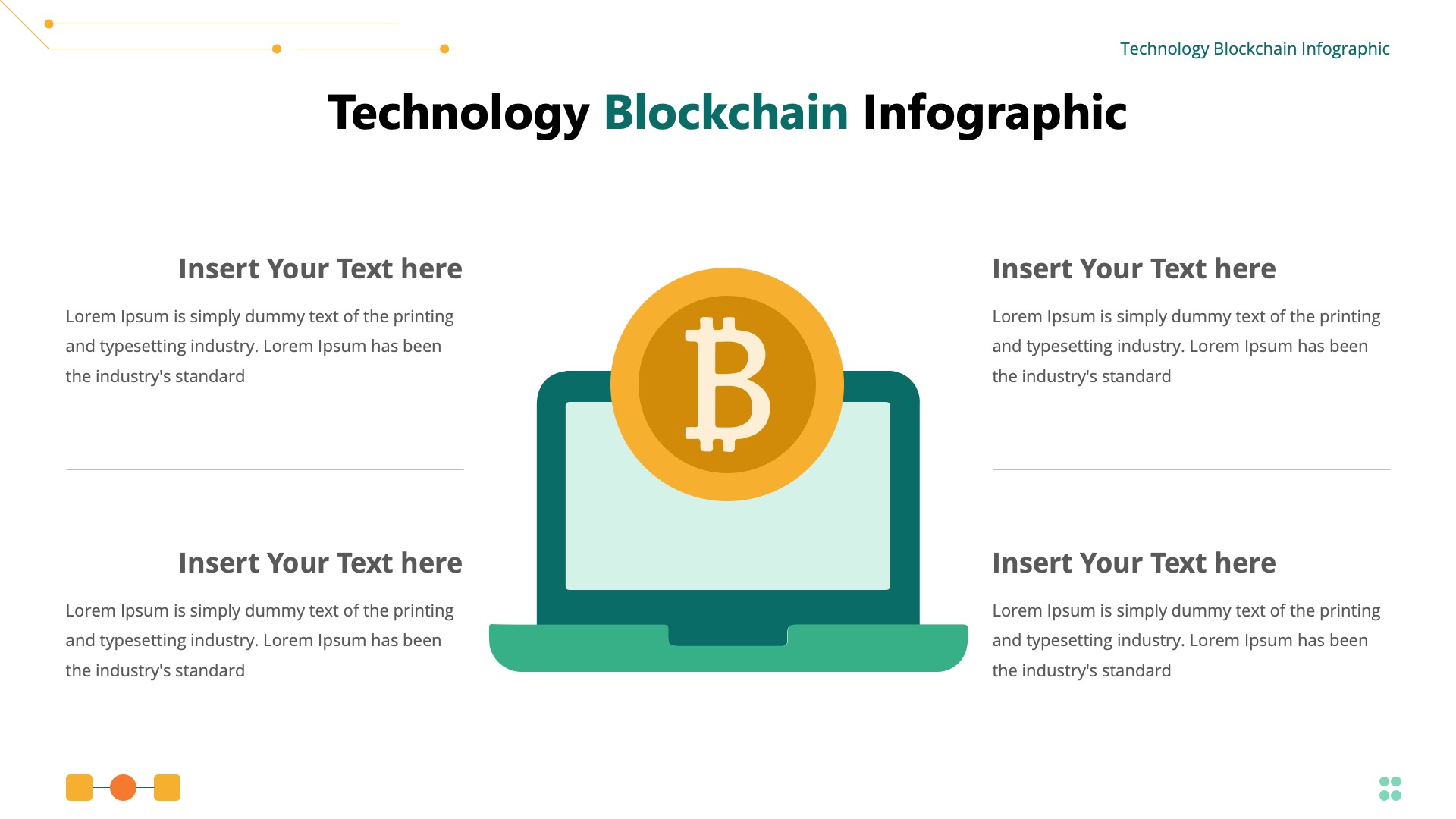Blockchain Presentation Infographic PowerPoint, Presentation Templates