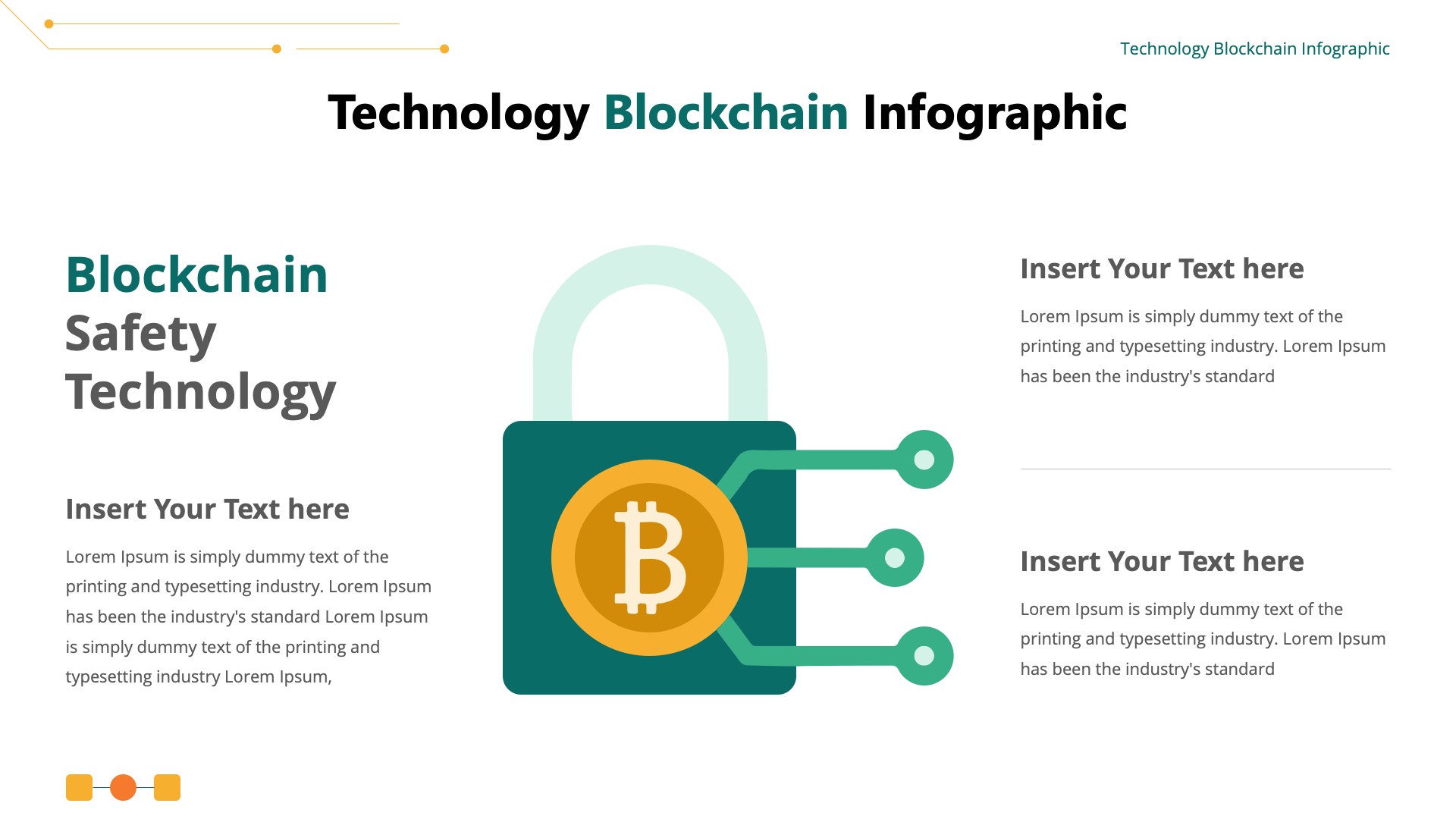Blockchain Presentation Infographic Google Slides, Presentation Templates