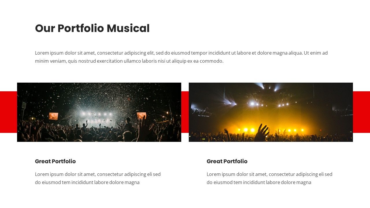 Musical - Music Studio Google Slides Template, Presentation Templates