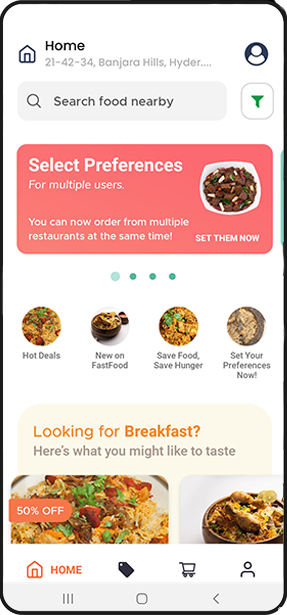 Foody - React Native Restaurant Food delivery iOS and Android App UI by ...