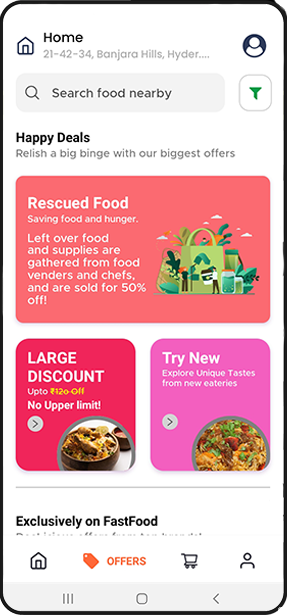Foody - React Native Restaurant Food delivery iOS and Android App UI by ...