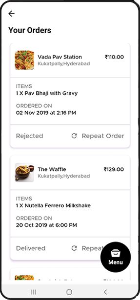 Foody - React Native Restaurant Food delivery iOS and Android App UI by ...
