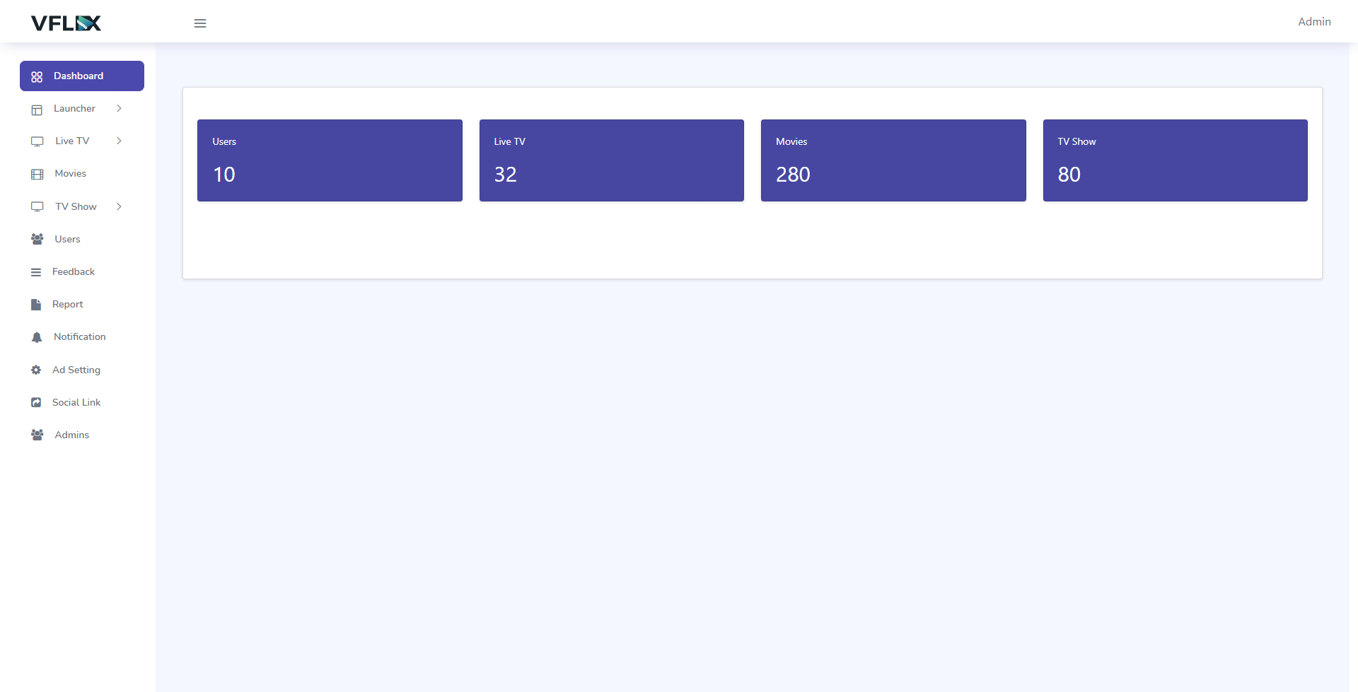 VFLIX - Movies, TV Shows, Live TV Streaming App with Admin Panel by ...