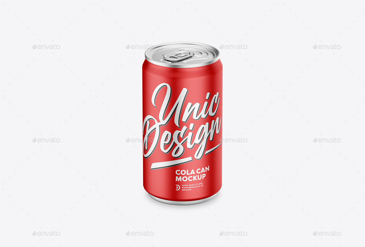 Cola Can Mockup, Graphics | GraphicRiver
