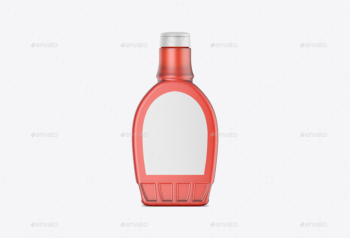 Syrup Bottle Mockup, Graphics | GraphicRiver