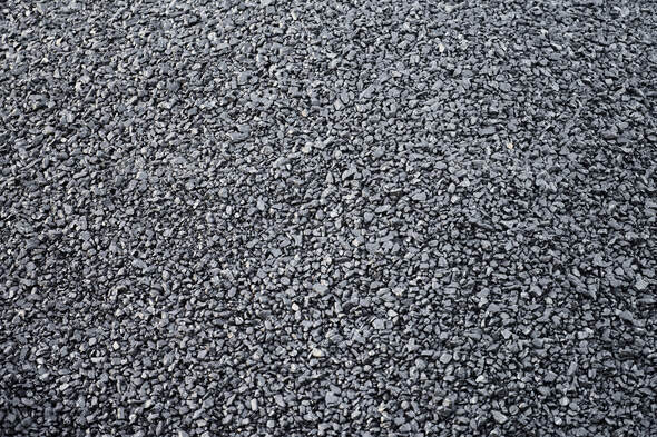 Natural black coal for background, close up Stock Photo by travelarium