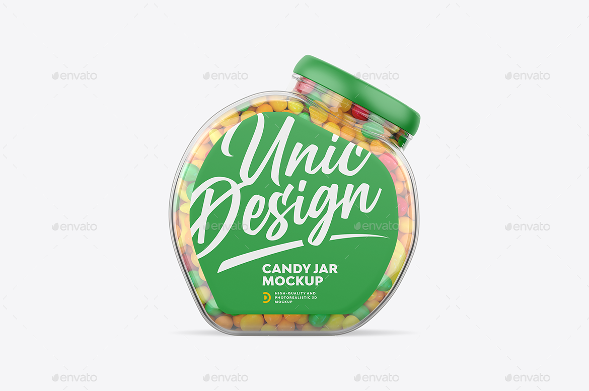 Candy Jar Mockup, Graphics | GraphicRiver