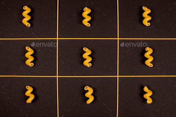 Italian pasta, black background Stock Photo by travelarium | PhotoDune