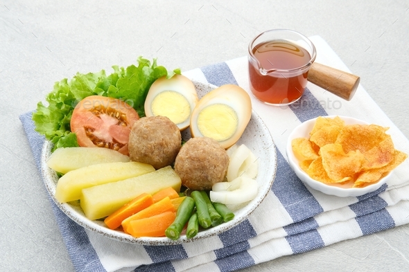 Selat solo galantin is a traditional Javanese dish Stock Photo by ...