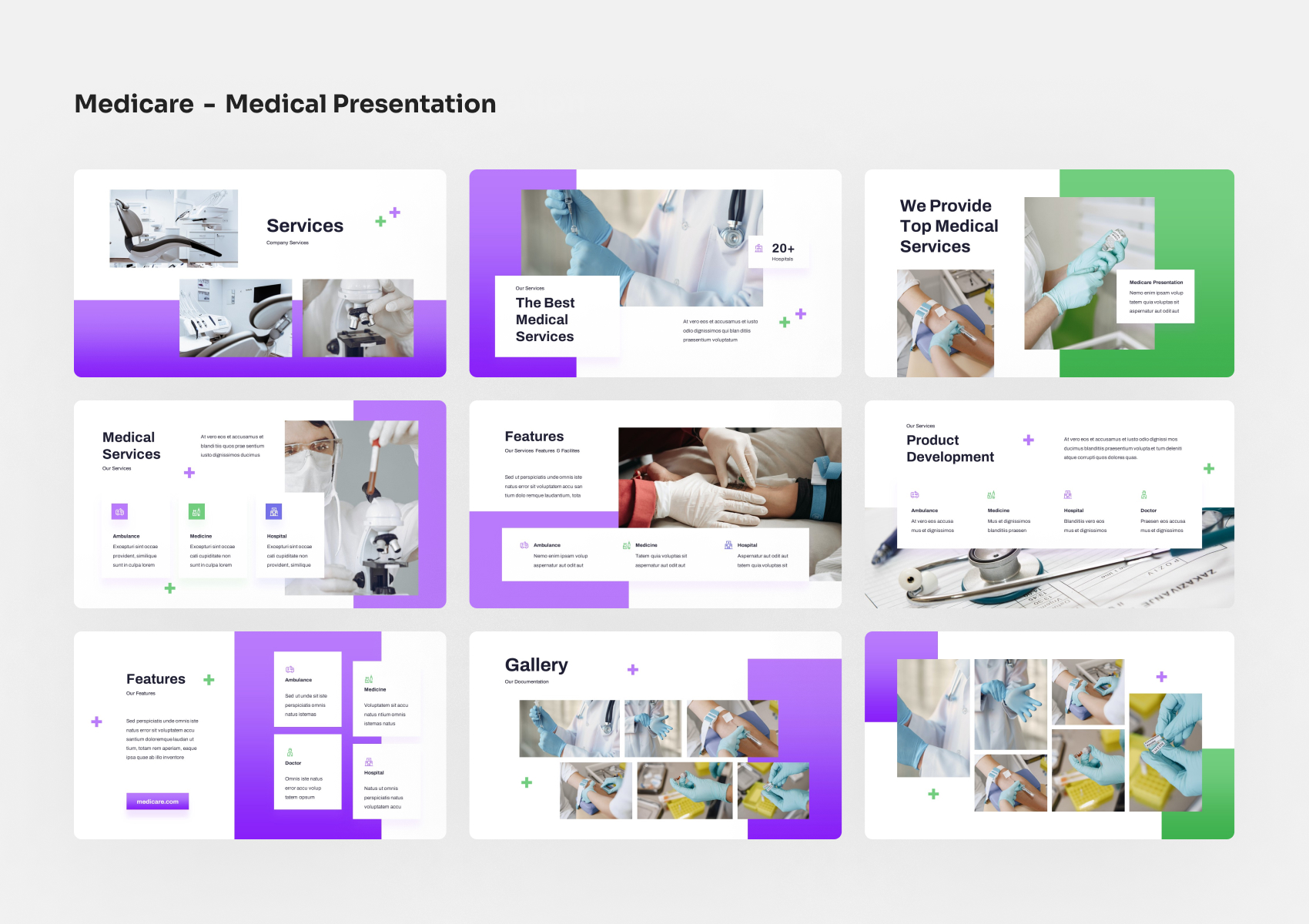 Medicare - Medical PowerPoint Presentation, Presentation Templates