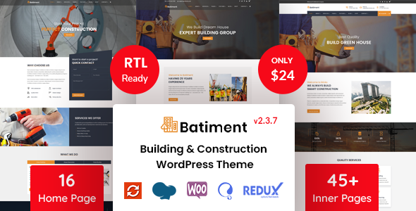 Batiment - Construction & Building WordPress Theme by rs-theme | ThemeForest