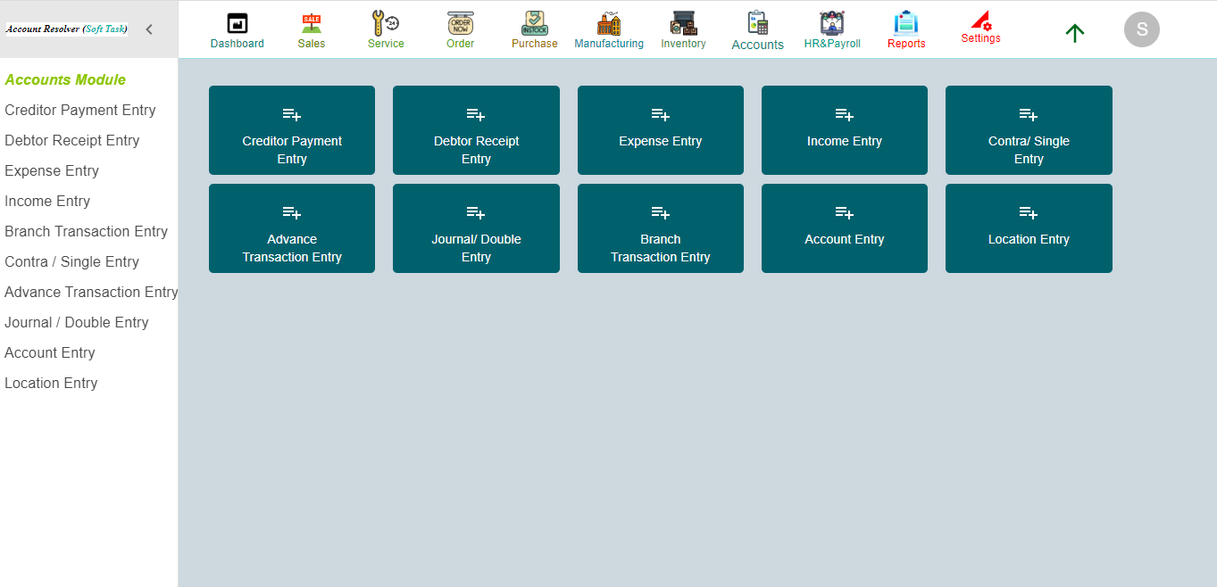 Account Resolver || Accounting Software for Business || ERP Software by ...
