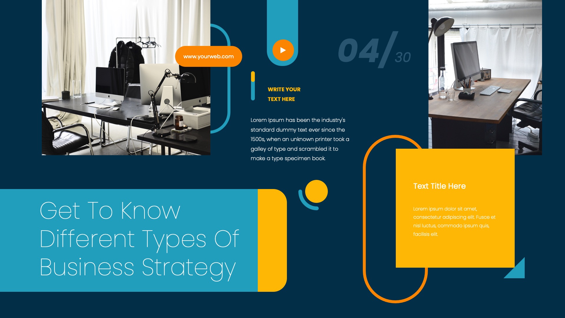 Business Strategy PowerPoint Template, Presentation Templates ...