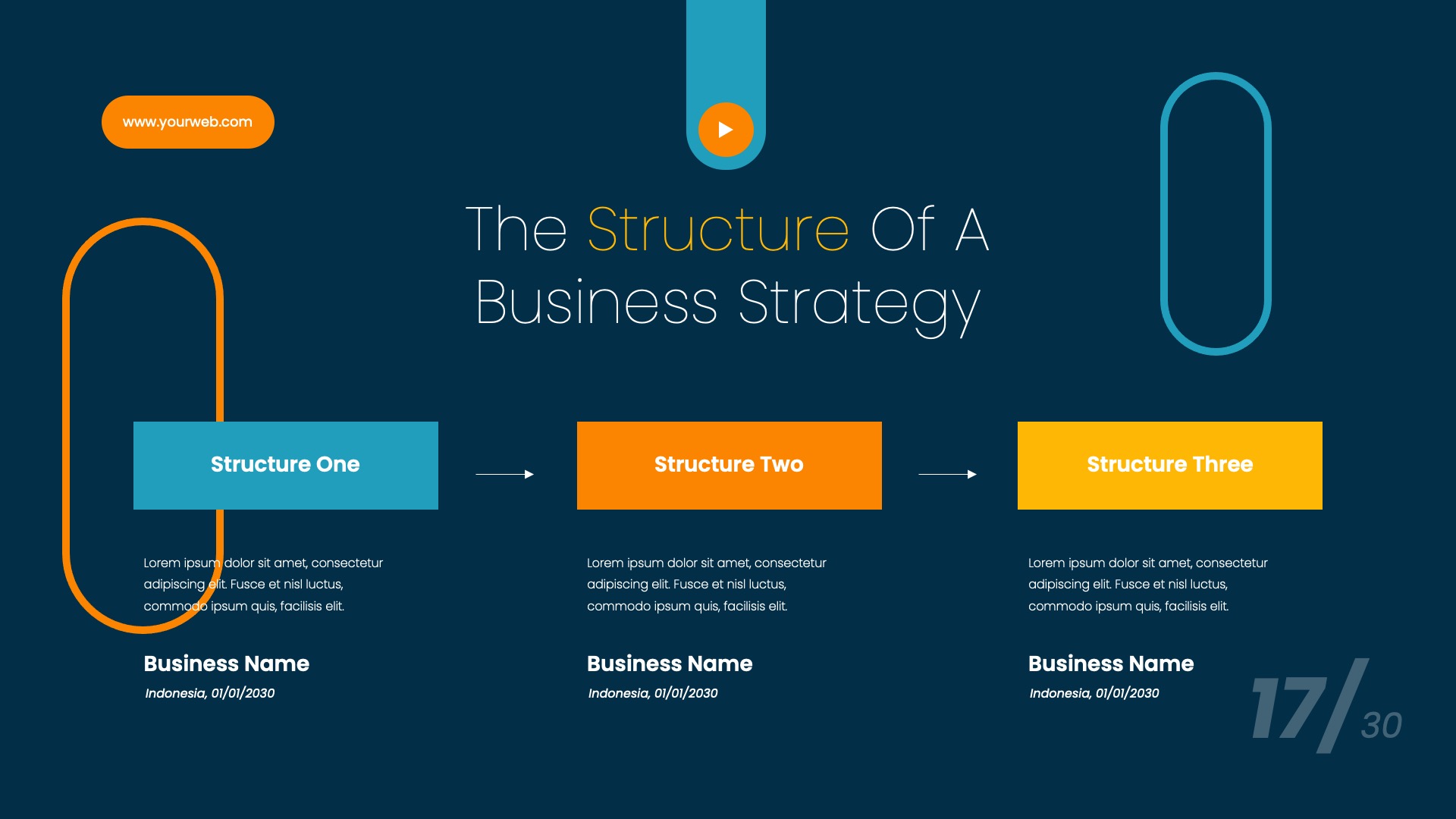 Business Strategy PowerPoint Template, Presentation Templates ...