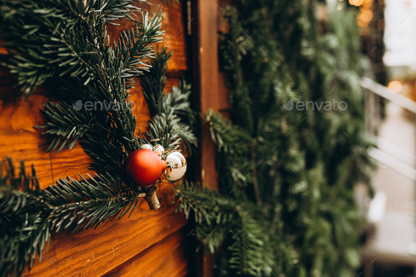 Christmas market decorations Stock Photo by olenam3 | PhotoDune