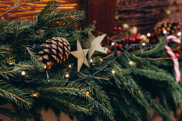 Christmas market decorations Stock Photo by olenam3 | PhotoDune