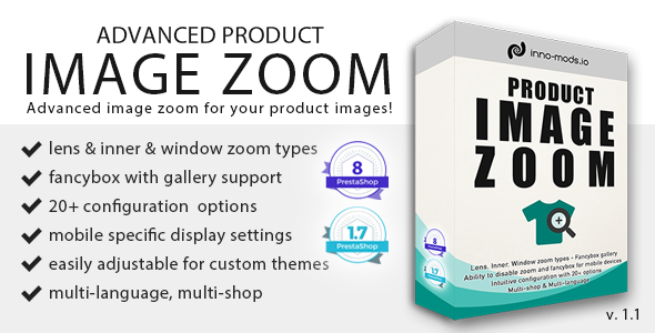 Advanced Product Image Zoom for Prestashop by Inno-mods | CodeCanyon