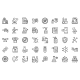 Chemical Control Icons Set Outline Vector, Vectors | GraphicRiver