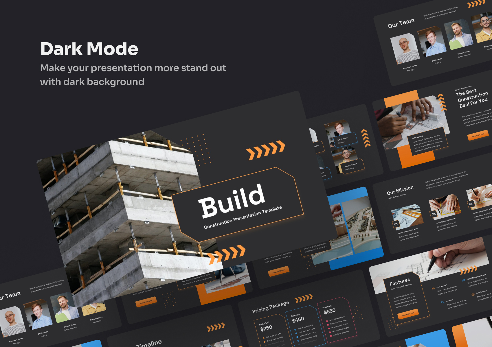 Build - Construction PowerPoint Presentation, Presentation Templates