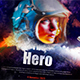 The Hero Movie Poster/Flyer, Print Templates | GraphicRiver