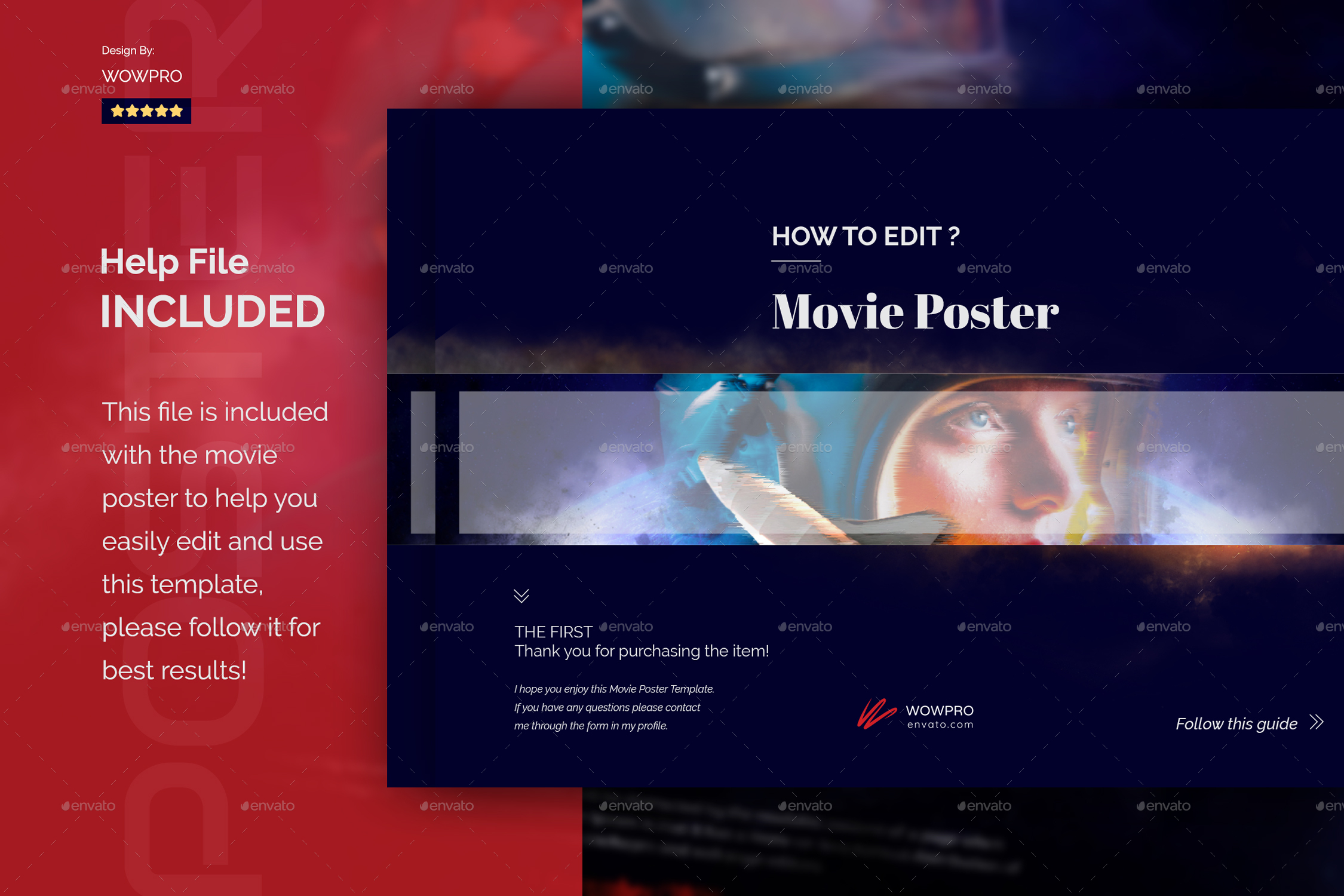 The Hero Movie Poster/Flyer, Print Templates | GraphicRiver