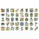 Store Locator Icons Set Vector Flat, Vectors | GraphicRiver