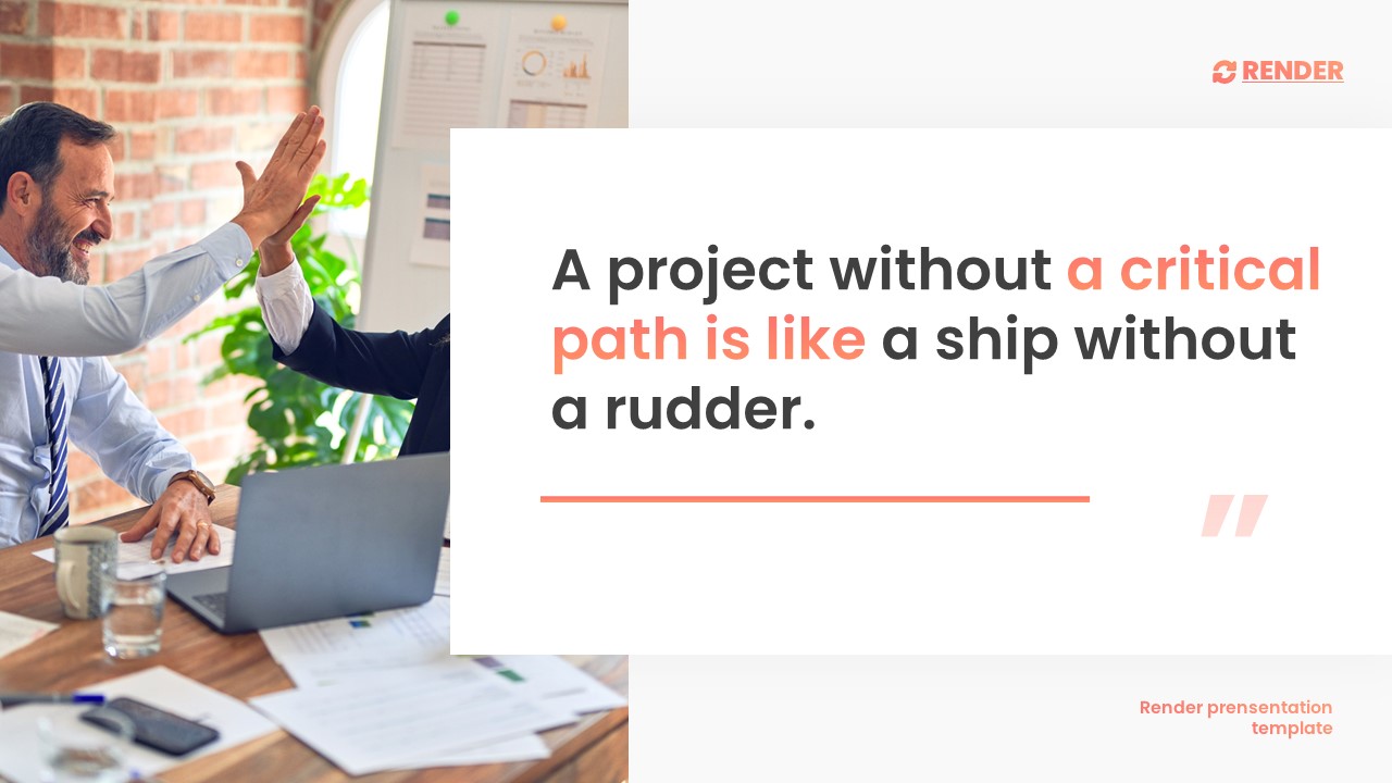 Render - Business Project Powerpoint Template, Presentation Templates