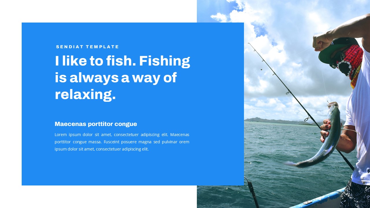 Sendiat - Fishing Powerpoint Template, Presentation Templates ...