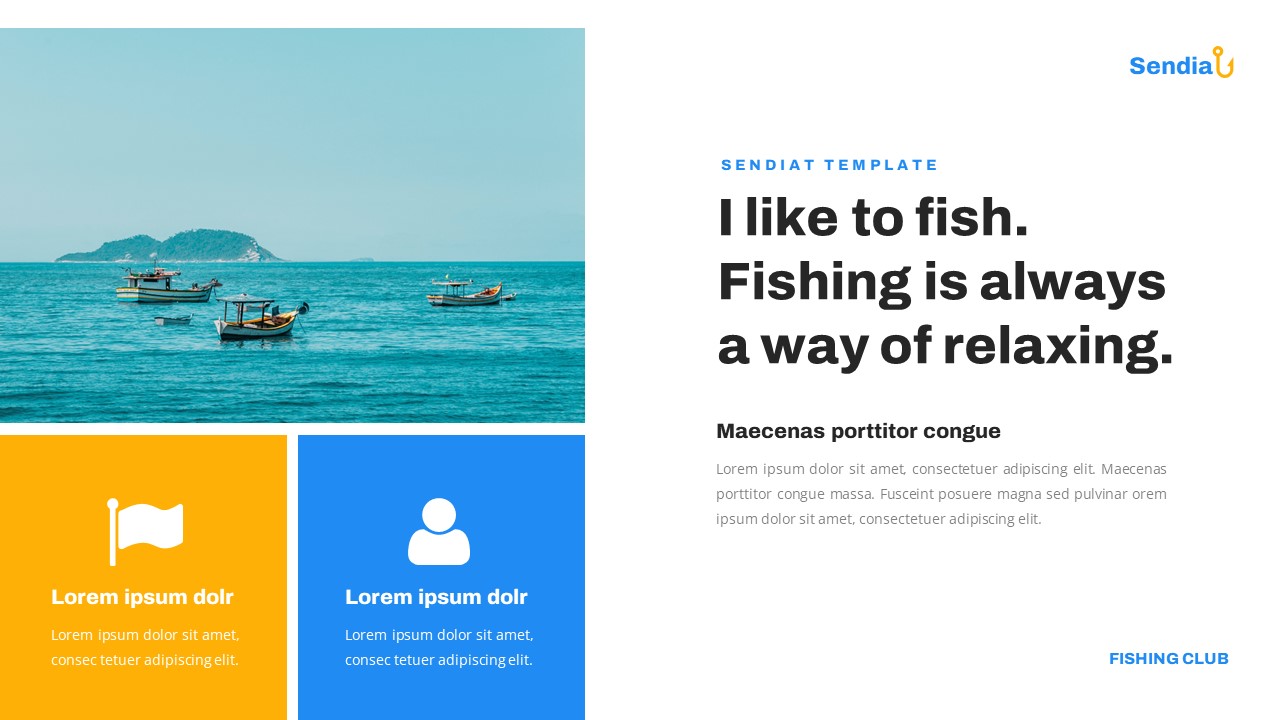 Sendiat - Fishing Powerpoint Template, Presentation Templates ...