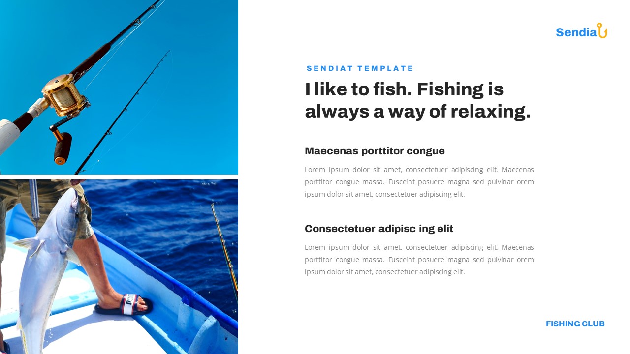 Sendiat - Fishing Powerpoint Template, Presentation Templates ...