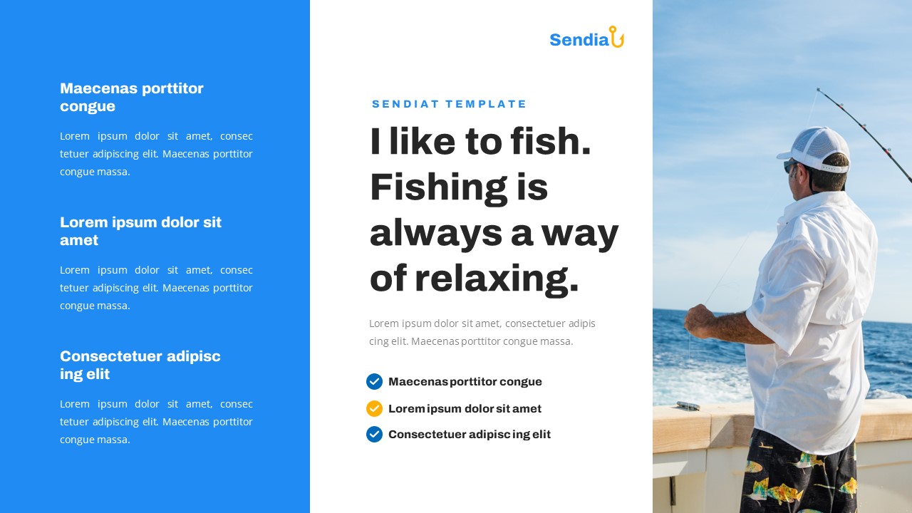 Sendiat - Fishing Powerpoint Template, Presentation Templates ...