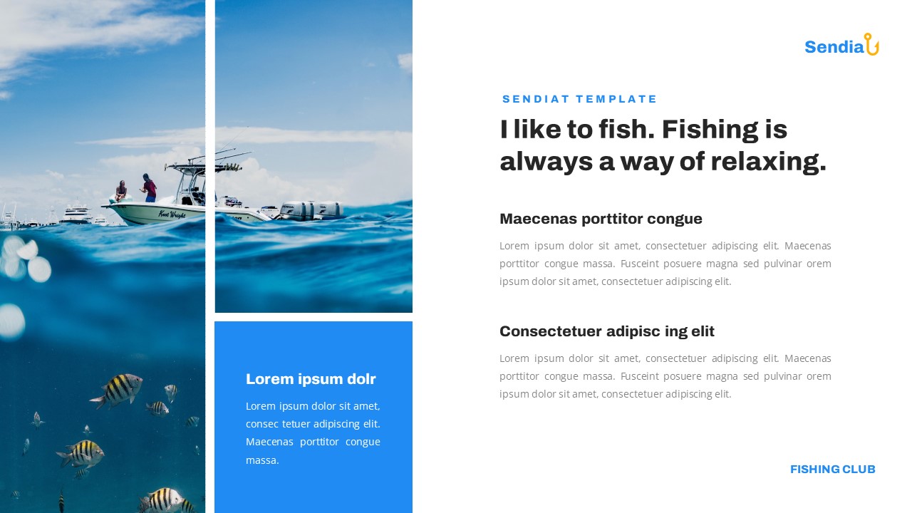 Sendiat - Fishing Powerpoint Template, Presentation Templates ...