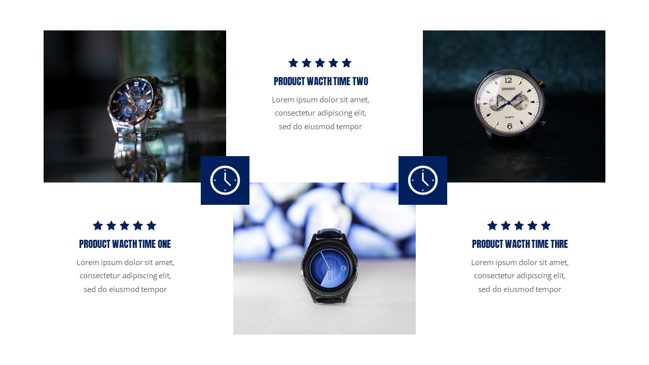 Wacth Time - Fashion Accessories Powerpoint Template, Presentation ...