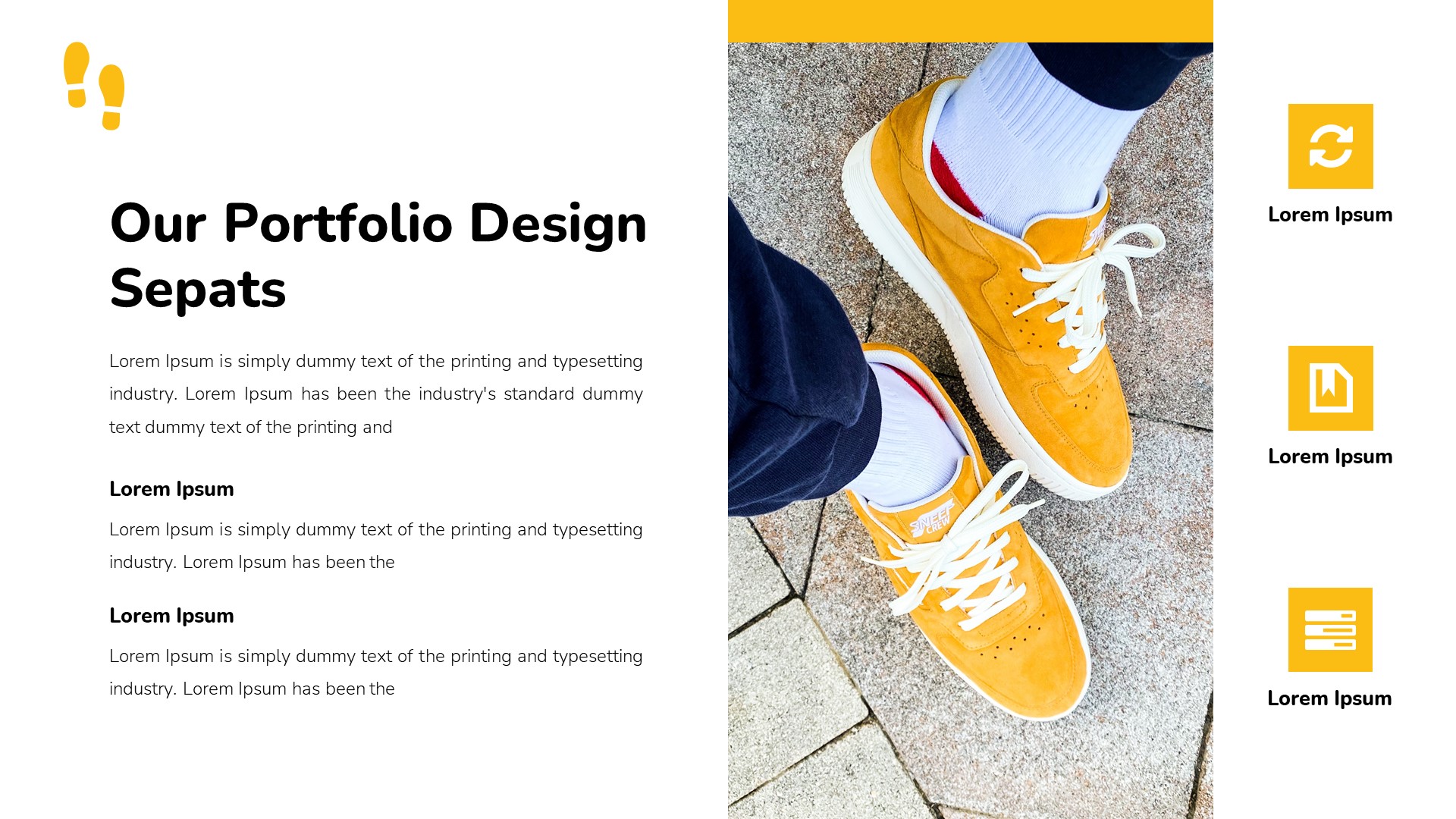 Spats - Shoes & Sneakers Keynote Template by Sanstive | GraphicRiver