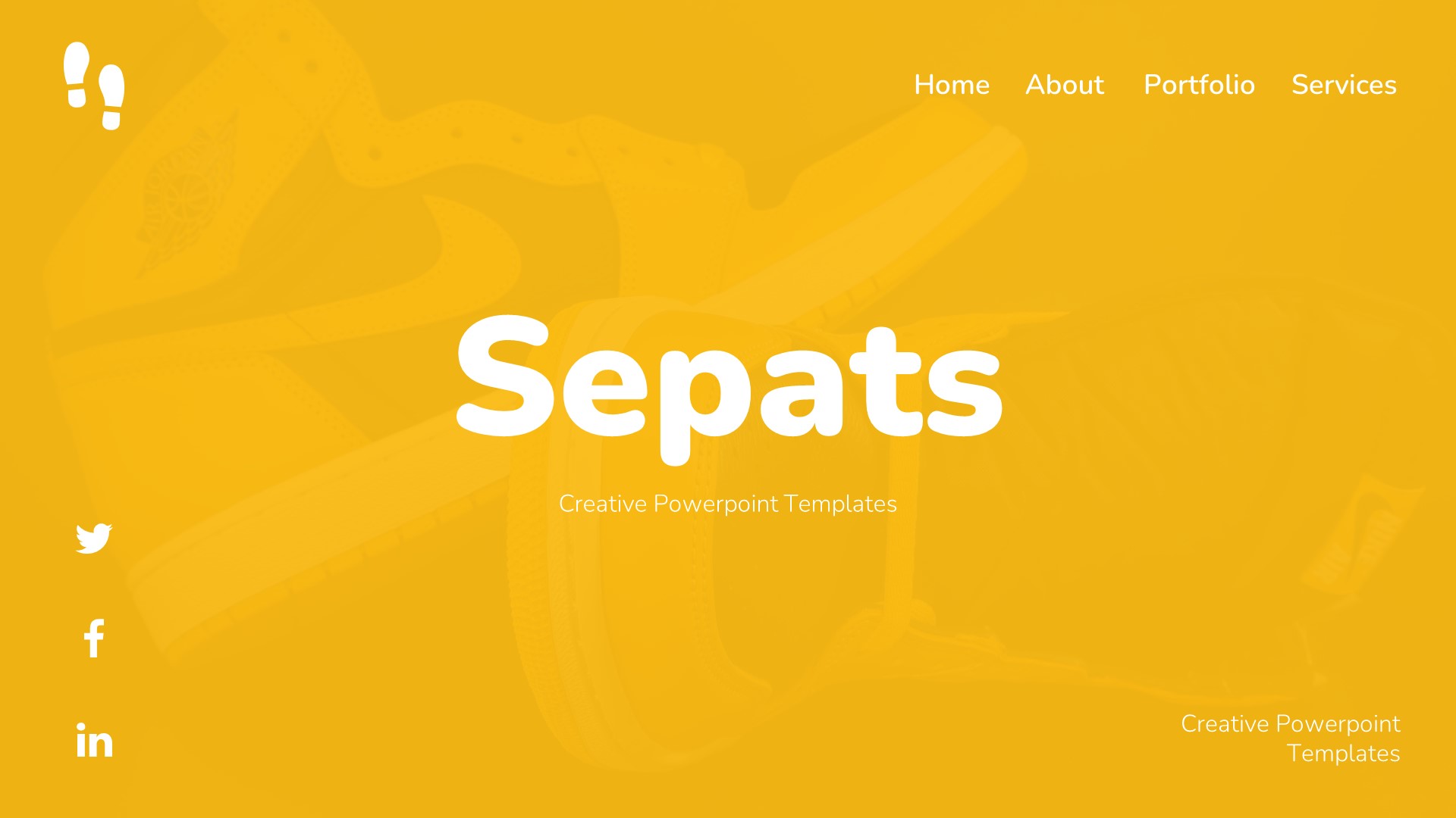 Spats - Shoes & Sneakers Keynote Template by Sanstive | GraphicRiver