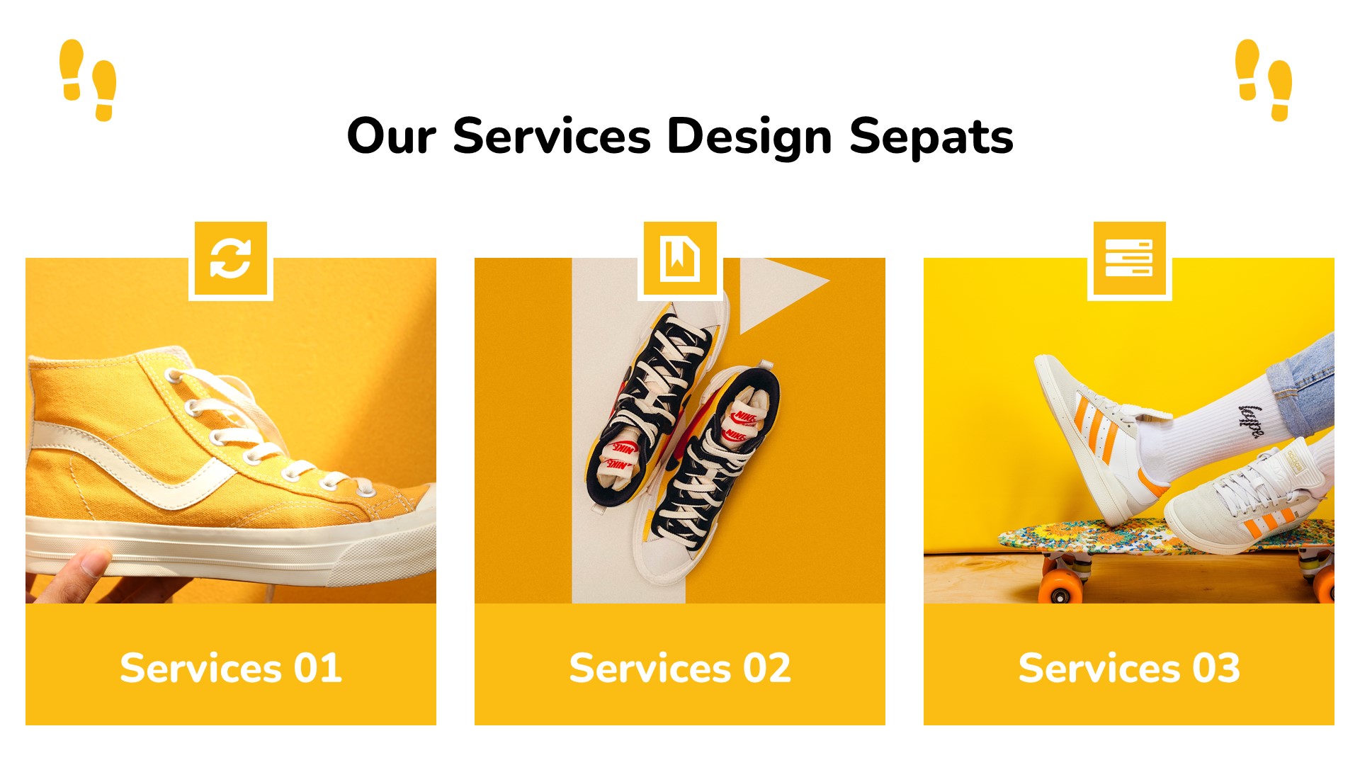 Spats - Shoes & Sneakers Google Slides Template, Presentation Templates