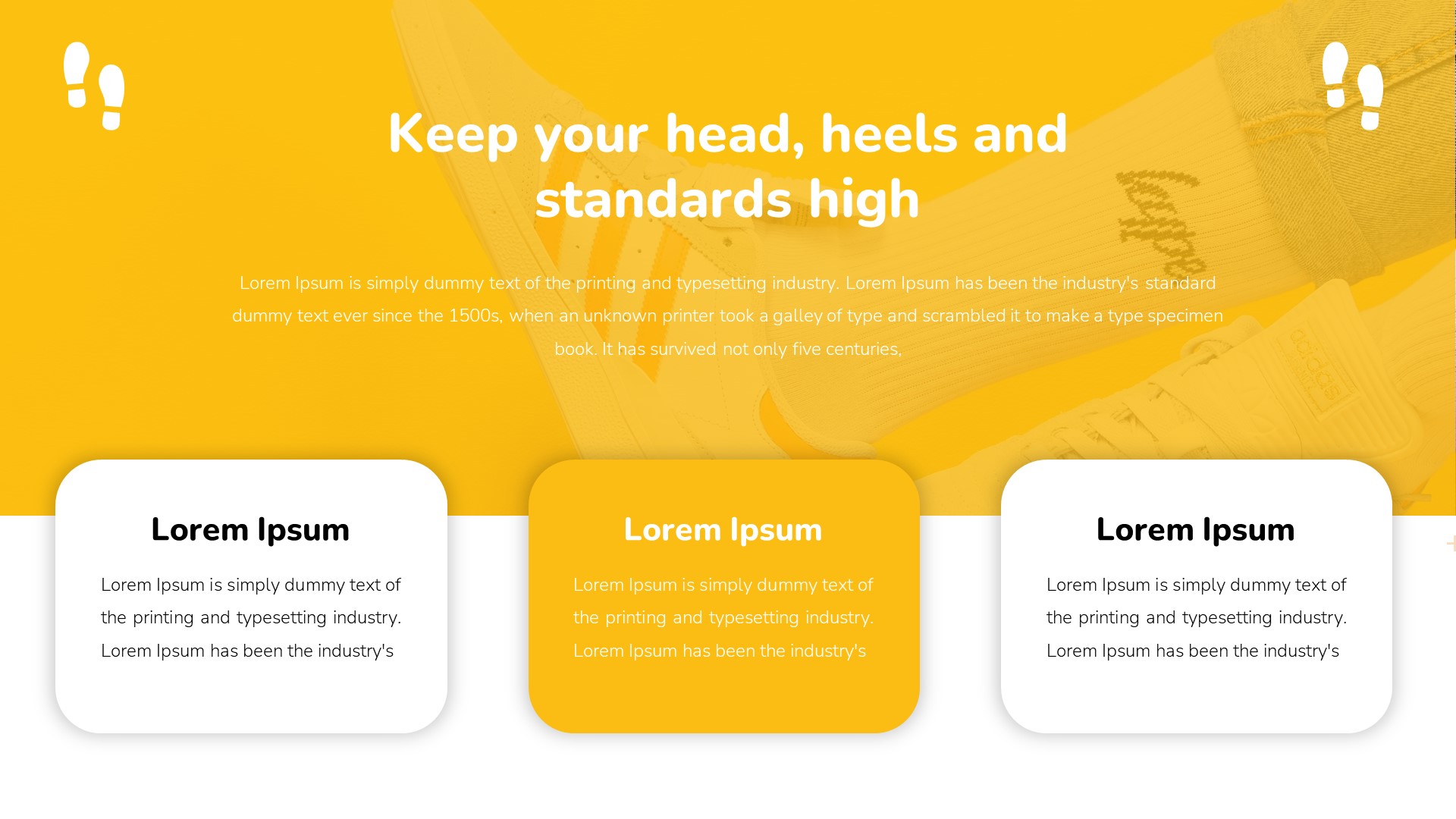 Spats - Shoes & Sneakers Google Slides Template, Presentation Templates