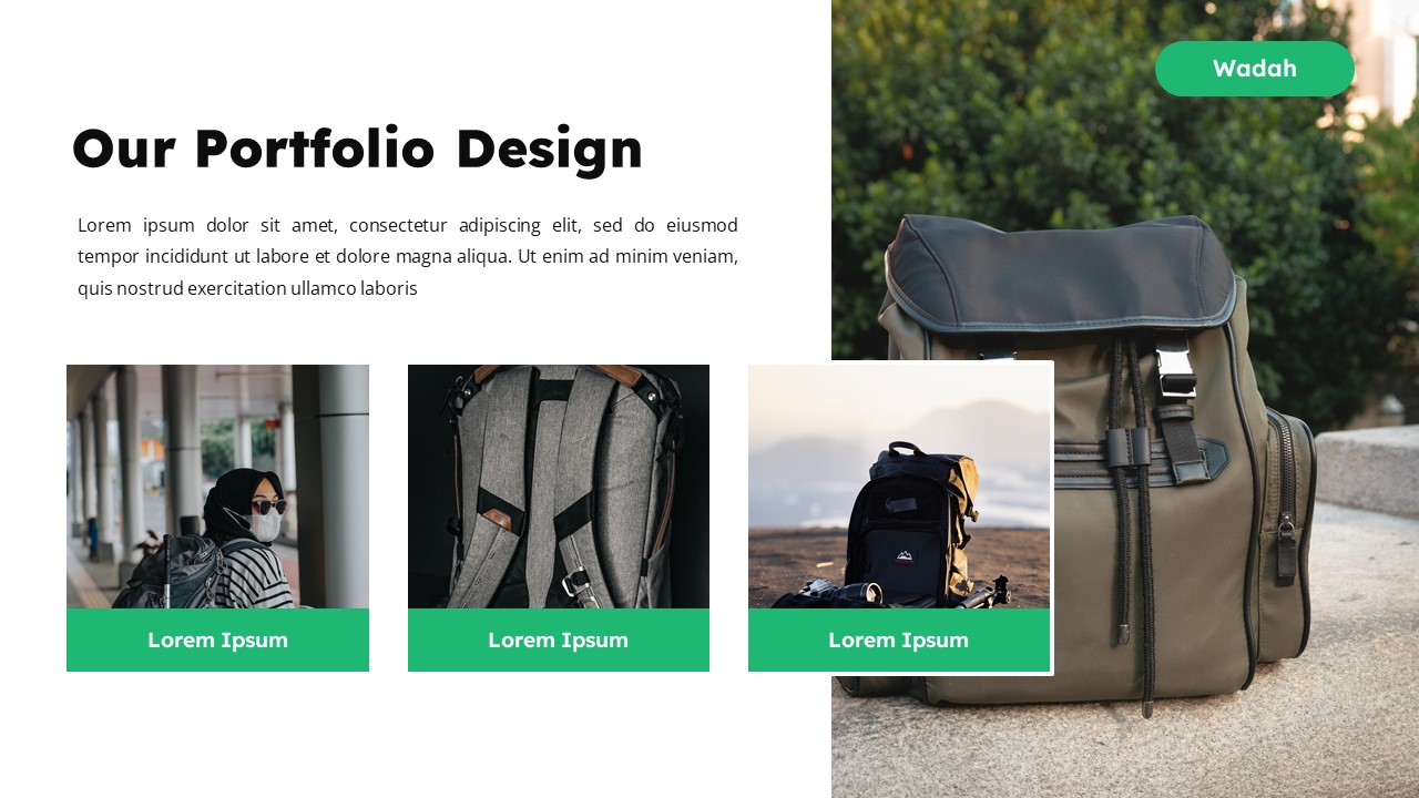 Wadah - Backpack Google Slides Template, Presentation Templates ...